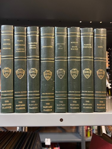 The Harvard Classics Deluxe Registered Edition, 1937/1938 - Set of 8 ...