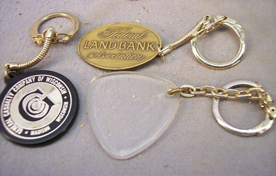 (3) VINTAGE ADVERTISING KEY CHAINS SNAP CLOSE TYPE | eBay