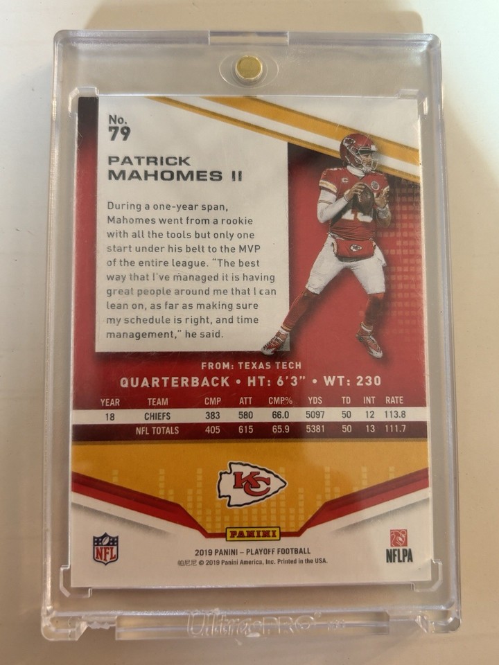 Patrick Mahomes Playoff/25 🔥🔥🔥3rd Down 2019 | eBay