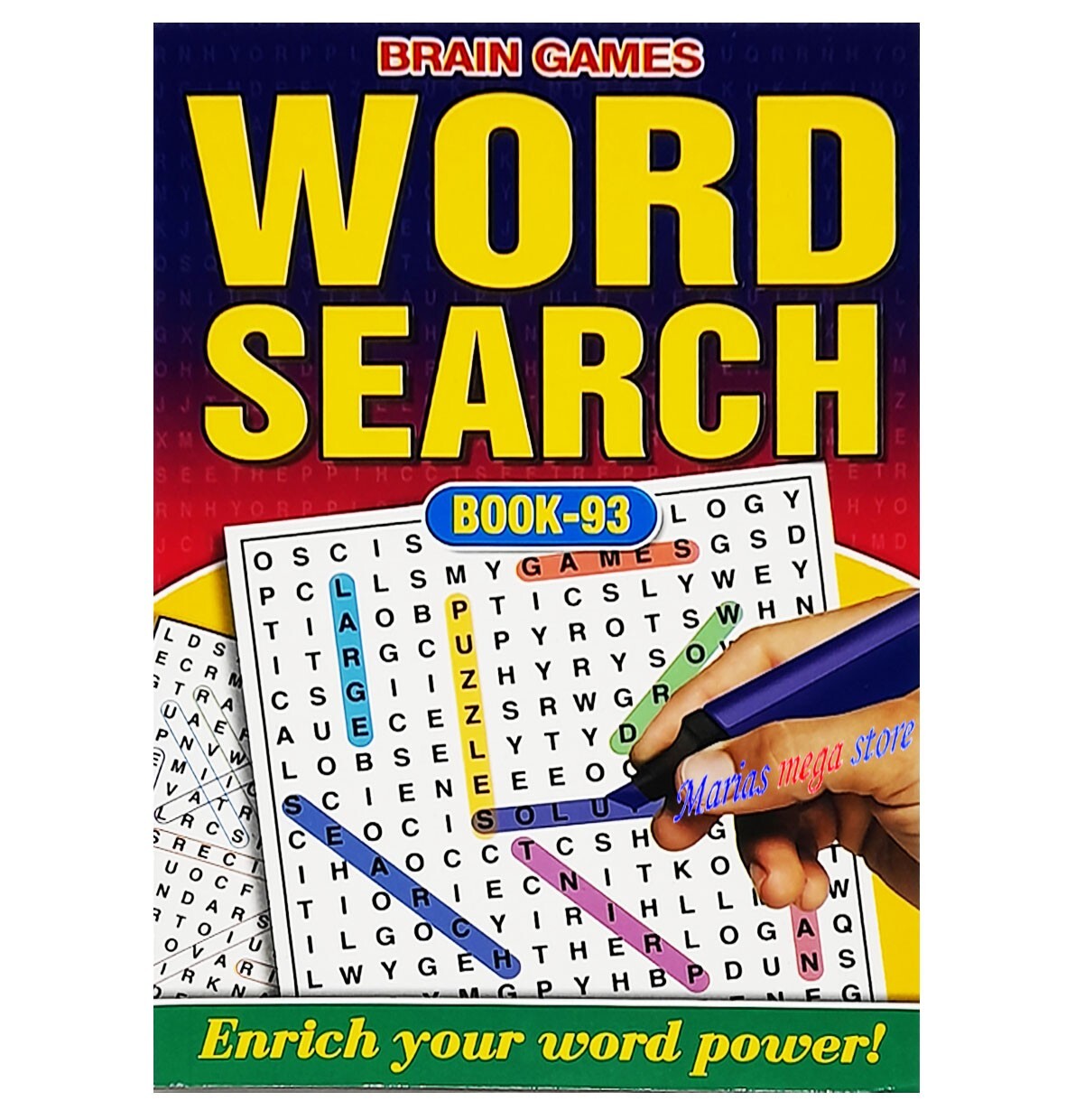 Set of 4 x A5 Wordsearch Books Word Search Puzzle Book 516 Puzzles NEW ...
