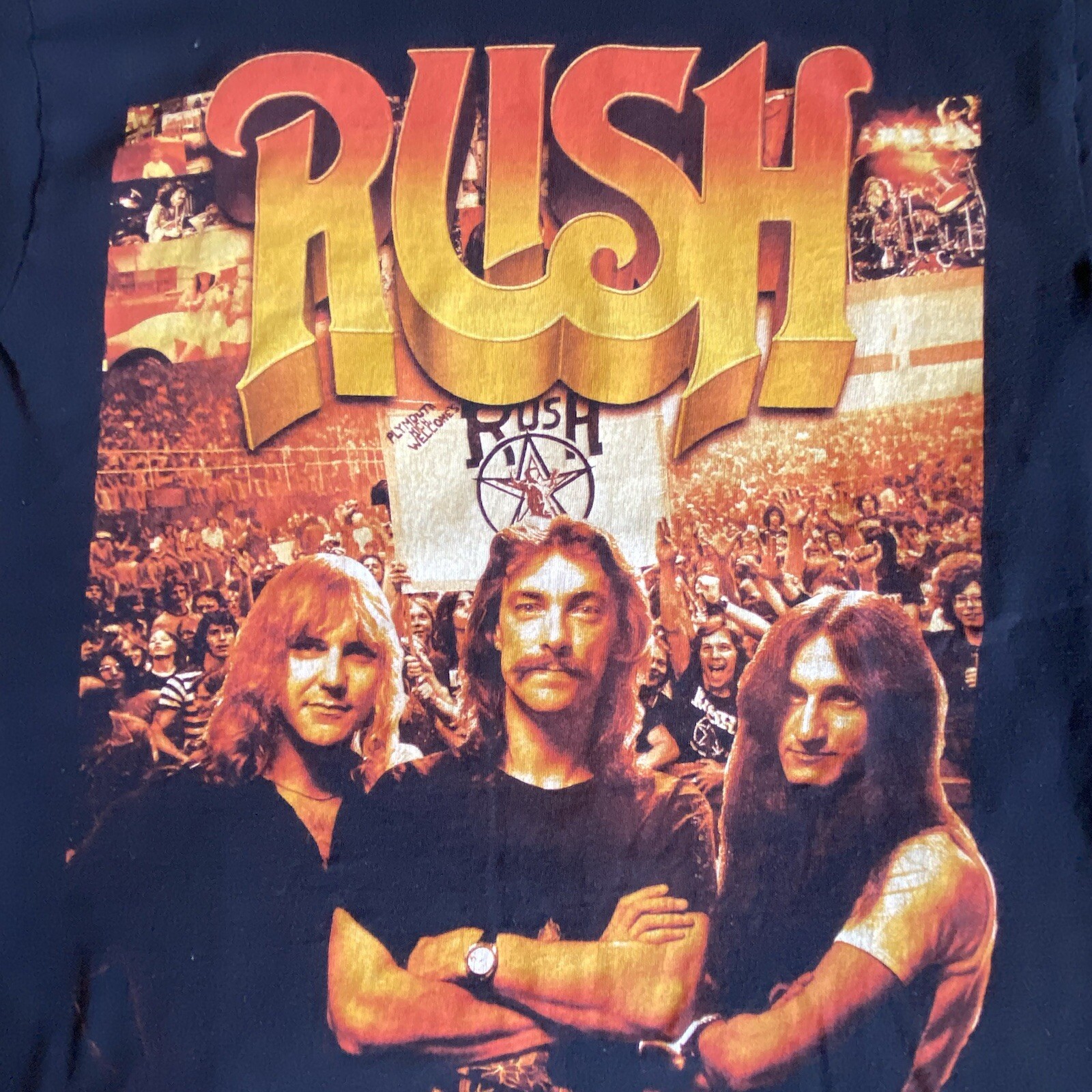 RUSH Beyond The Lighted Stage Licensed Classic Rock T… - Gem