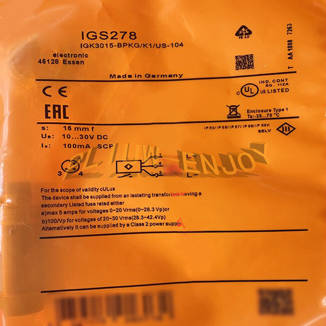 1PC for IFM IGS278 Proximity Sensor | eBay