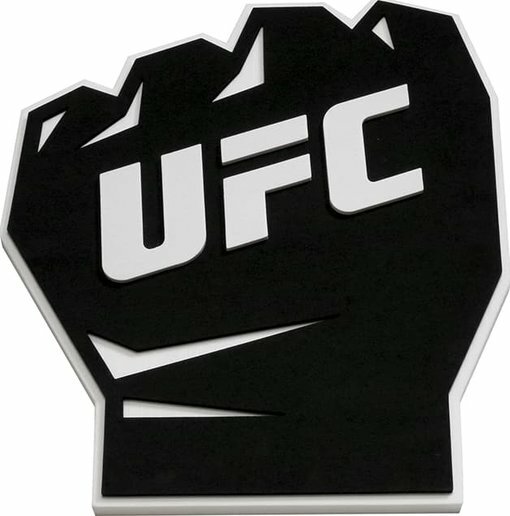 Ufc 3d Logo FANFAVE UFC 3D RED Foam Sign 1" Thick Licensed By UFC