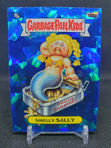 2021 Topps Garbage Pail Kids Chrome Sapphire Smelly Sally GPK Card 108a ...