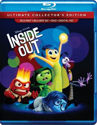 Disney*Pixar's Inside Out (Blu-ray Disc, 2015, 2-Disc Set; 3D) | eBay