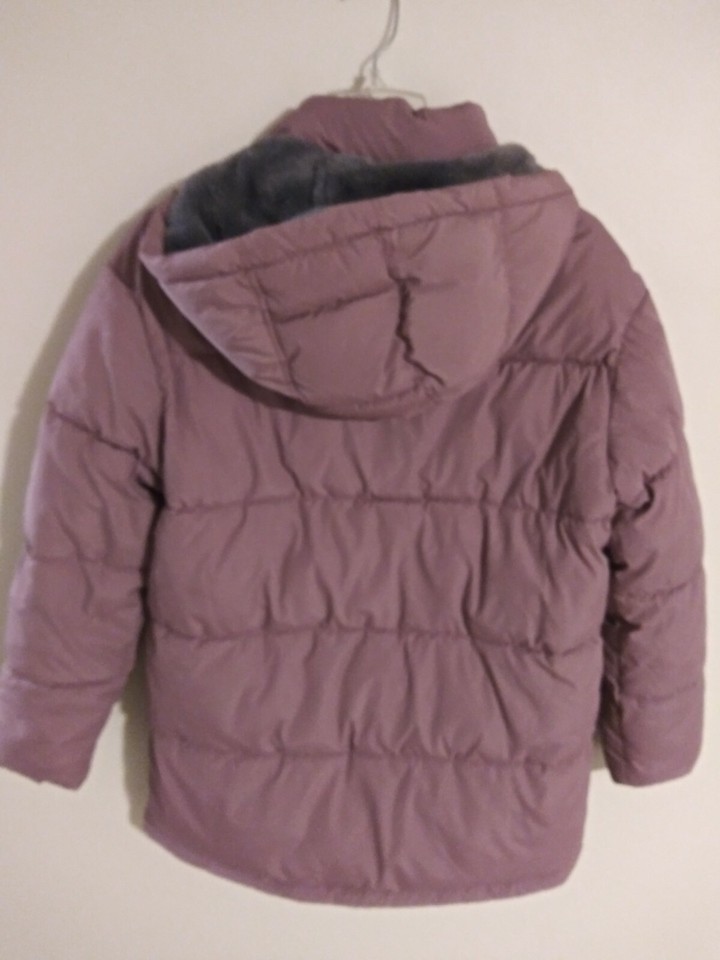 NWOT! Women's Rose Pink Puffer Jacket W/Detachable Hood Size Medium | eBay