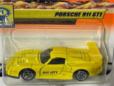 Matchbox #45 Porsche 911 GT1, Yellow, 1/64 | eBay