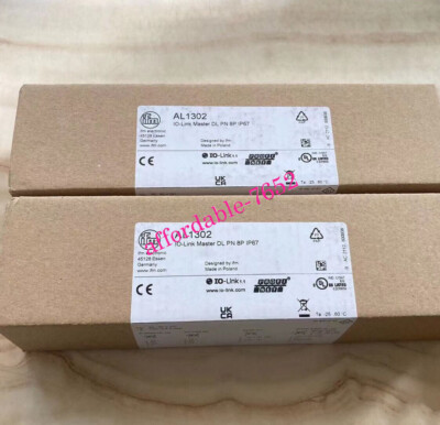 NEW IFM AL1302 IO-Link Master DL PN 8P IP67 Fieldbus Interface I/O ...