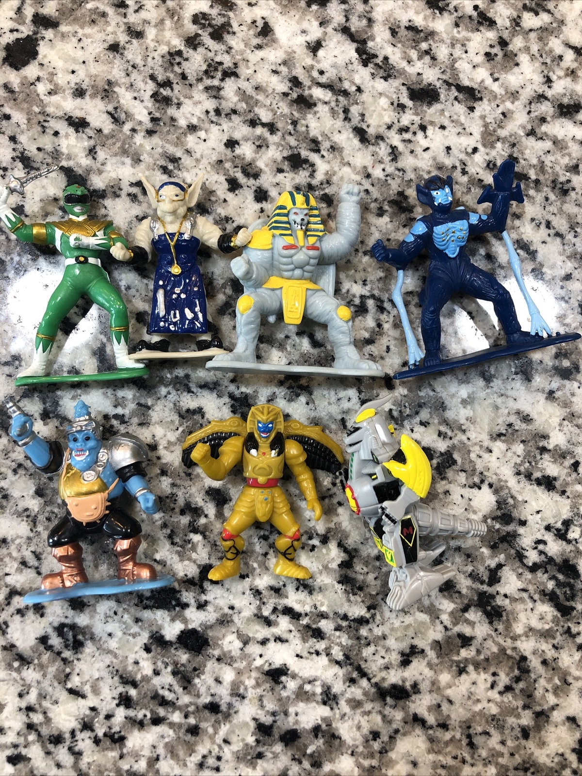 LOT of 8 1993 1994 Bandai Mighty Morphin Power Rangers PVC 3 ...