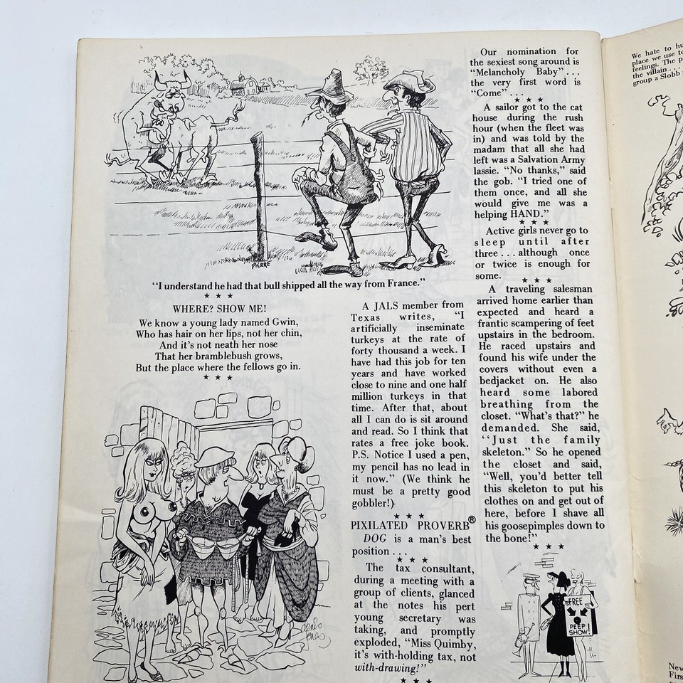Rare Vintage Sex To Sexty Vol. 20 Classic American Humor Magazine 1968 ...