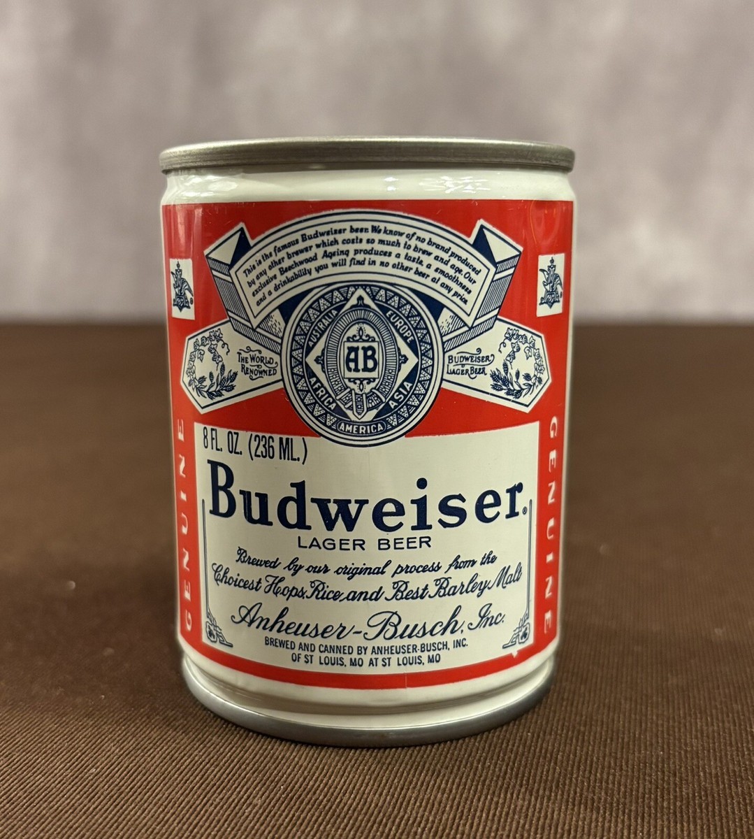 Old Budweiser Cans