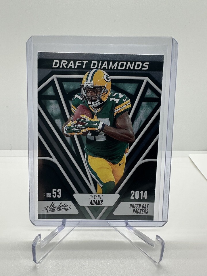 2023 Panini Absolute Football #DD-16 DAVANTE ADAMS Draft Diamonds ...