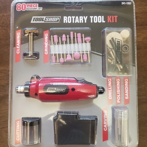 Brand New Sealed Tool Shop 80-Piece Rotary Tool Kit – Ultimate DIY ...