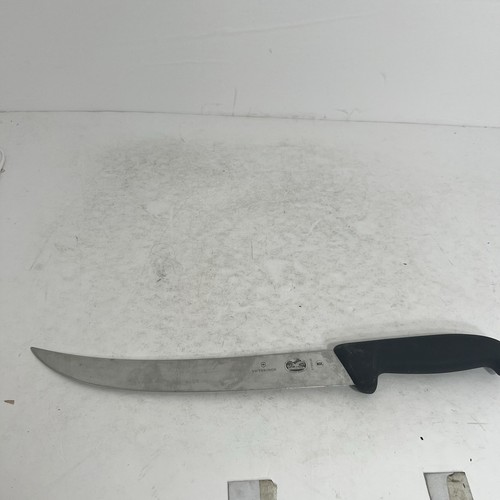 Victorinox 10-inch Curved Cimeter Knife with Black Fibrox Handle | eBay