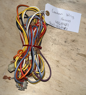 Goodman 4068401 Wire Harness 4068402 USED | eBay