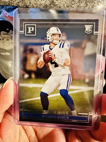Sam Ehlinger 2021 Panini Chronicles Panini #PA-10 Rookie Insert Colts ...