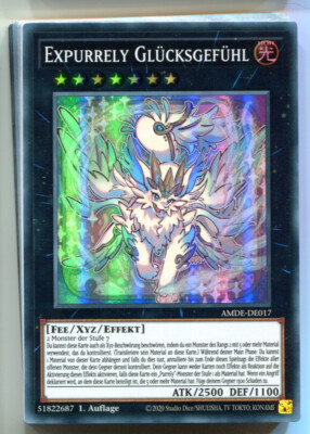 Yu-GI-OH Expurrely Glückgefühl Super Rare AMDE-DE017 | eBay.de