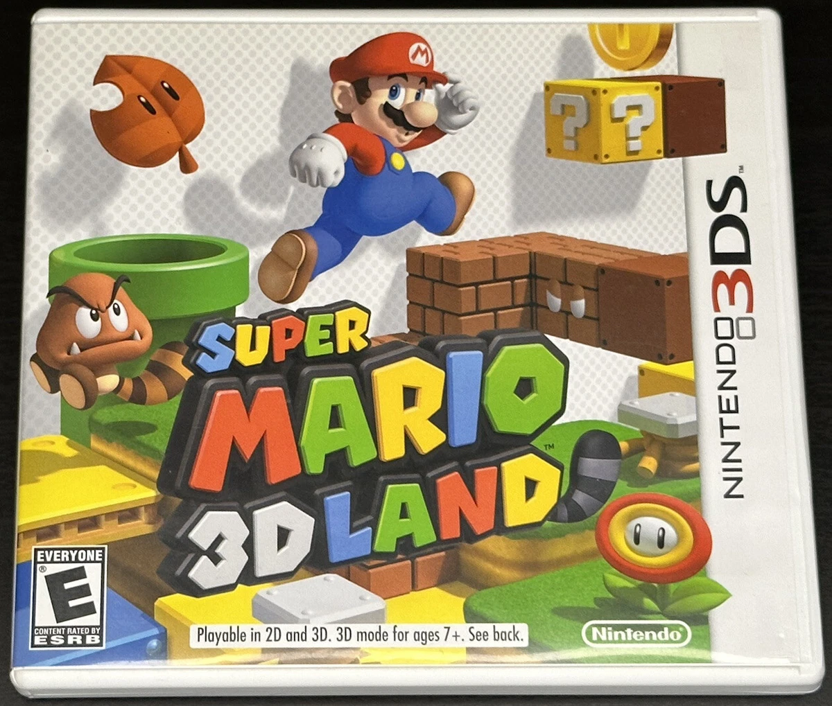 Super Mario 3d World Box Art Back