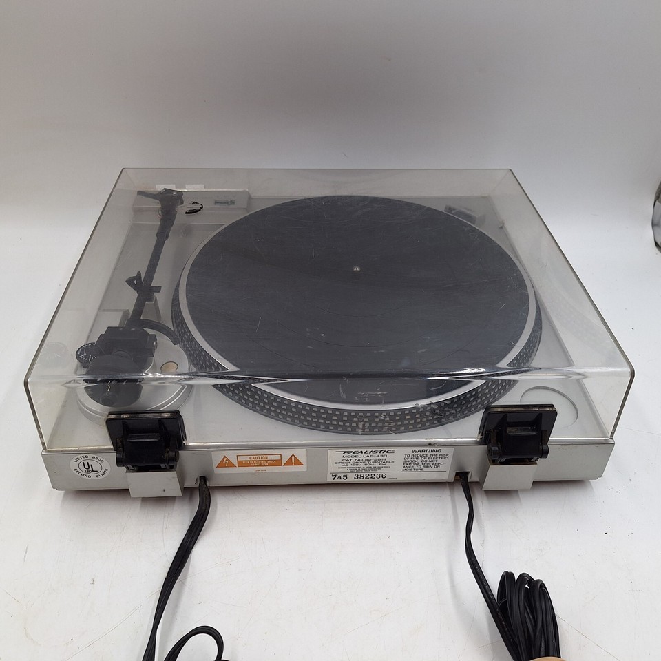 Realistic LAB-430 Turntable For Parts/Not Working | eBay