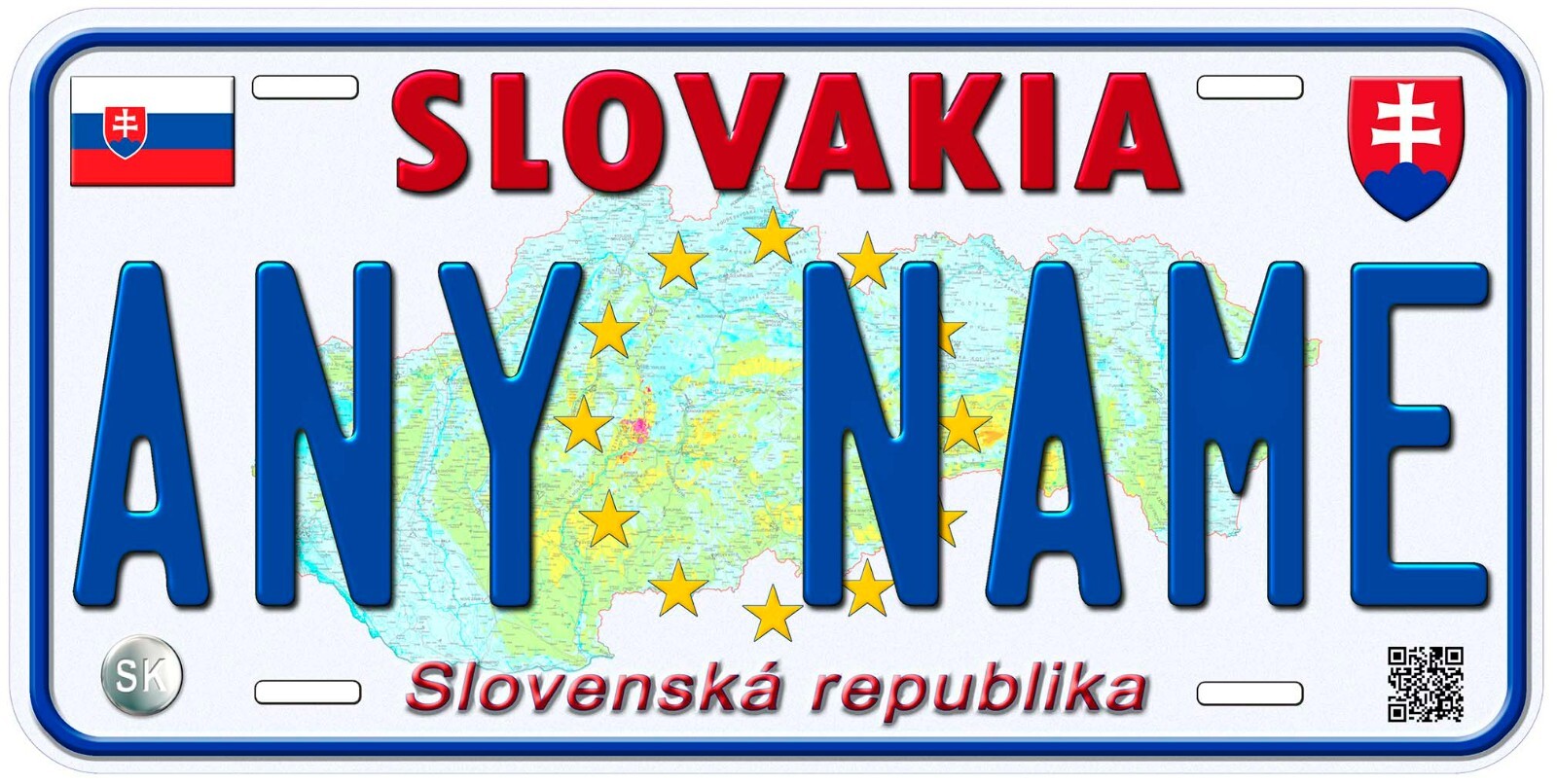 Slovakia Custom Personalized Novelty Car Tag License Plate | eBay
