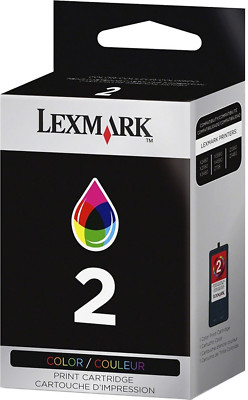 New Genuine Lexmark 2 Ink Cartridge Z Series Z1380 Z1480 X Series X2480 ...