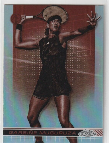 2024 Topps Chrome Tennis Sepia Refractor #39 Garbine Muguruza | eBay