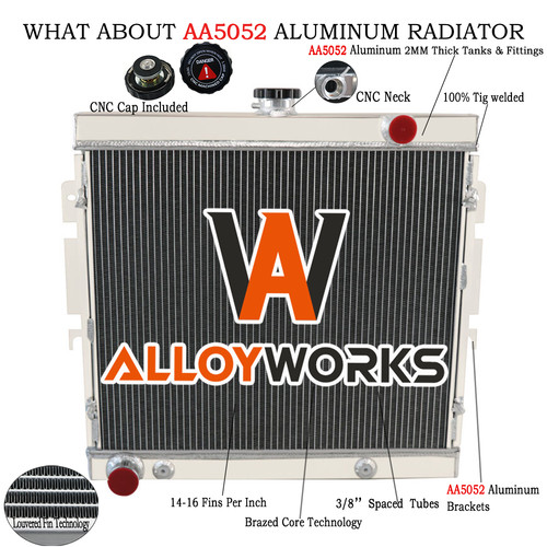 For 1976-82 Chrysler Valiant CM CL 4.3L 6Cyl Petrol AT 3Row Aluminum ...