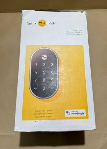Nest x Yale RB-YRD540-WV-619 Smart Lock - Satin Nickel #746 | eBay