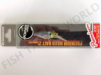 Ecogear SX40F #307 JDM Bream Shad Crank Bait - with Owner Treble Hooks ...