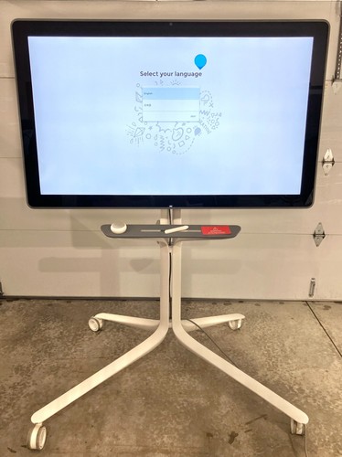 55" 4k Touchscreen Monitor With Mobile Cart Stand - Google Jamboard by ...