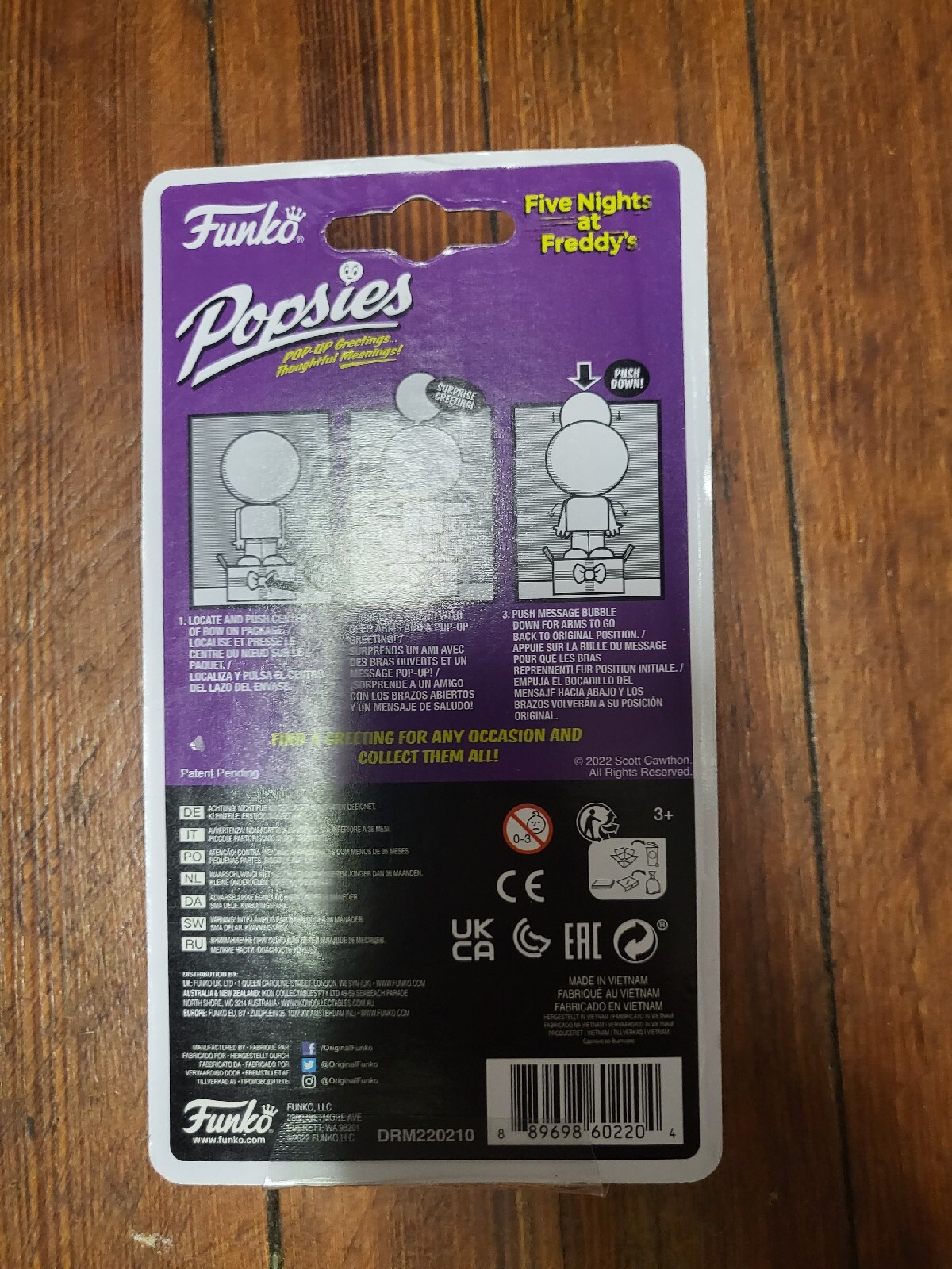 Funko Popsies Five Nights At Freddy's Freddy Fazbear "You're one of us ...