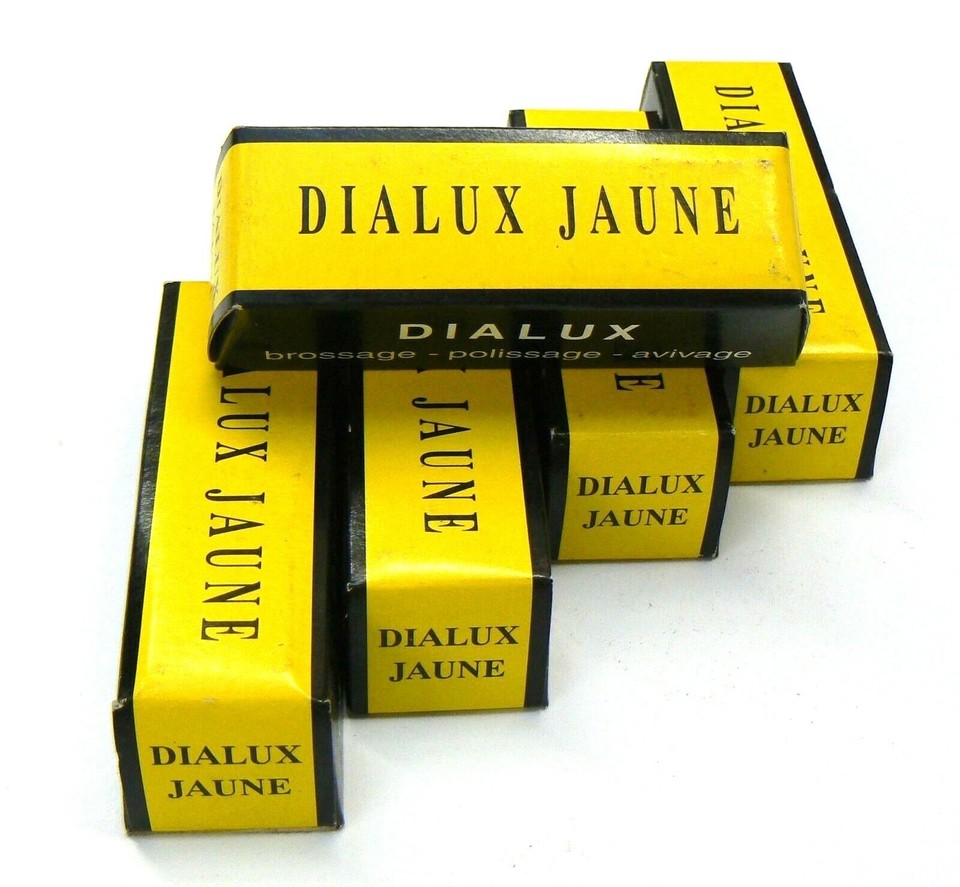 White Polishing Compound 2 Bars Dialux Yellow Polishing Compound Jaune ...