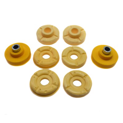 8PCs Front Rear Lower Upper Shock Strut Mount Support Bushing For BMW ...