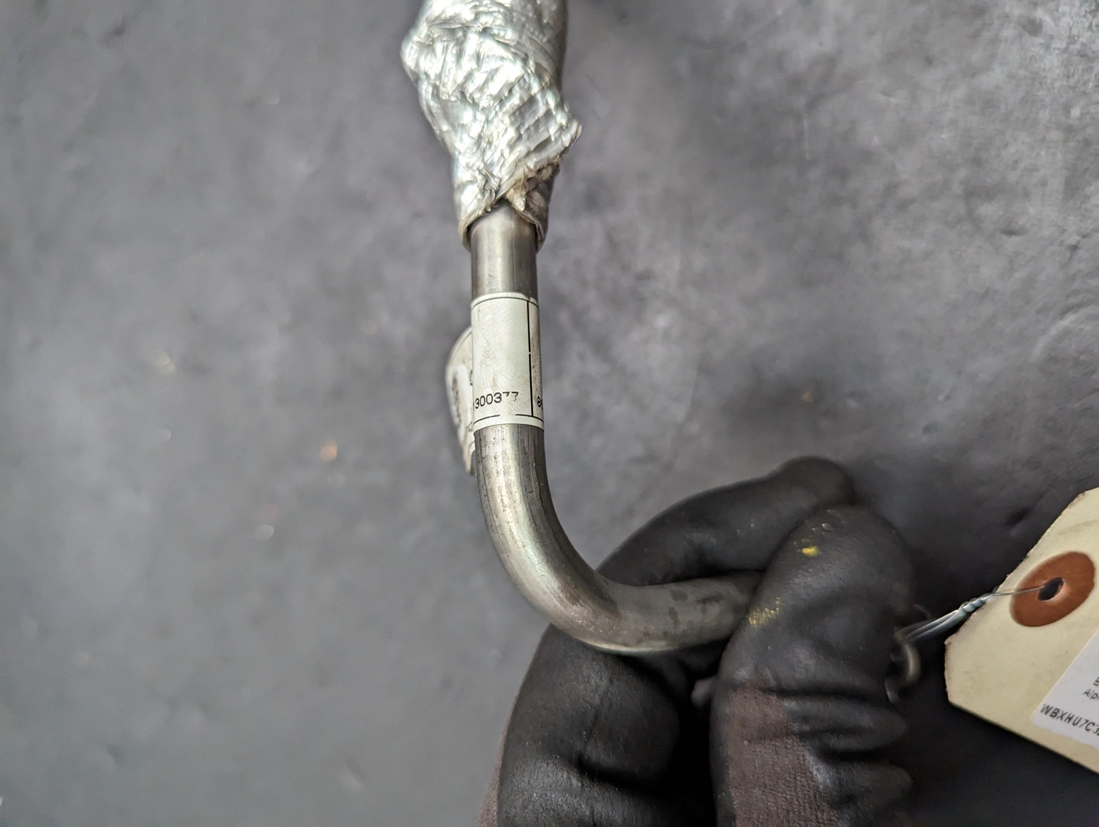 Turbocharger Coolant Return Tube Pipe 2018 BMW X1 11538687745 2016 2017 ...