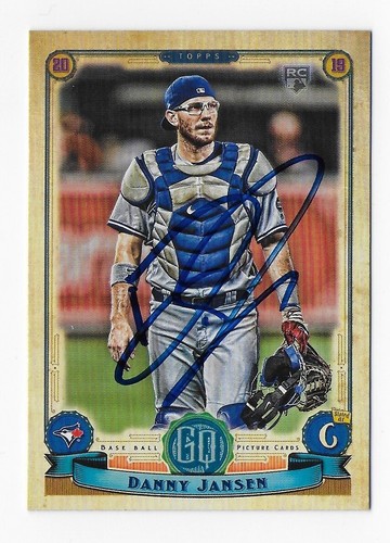 2019 GYPSY QUEEN #283 DANNY JANSEN BLUE JAYS AUTOGRAPHED SIGNED ...