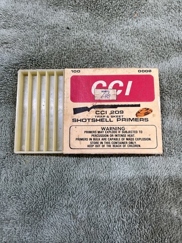 Vintage CCI Trap And Skeet Shotshell Primer Box W/tray EMPTY | eBay