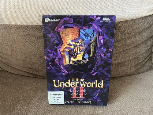 Ultima Underworld II: Labirynth Of Worlds Japanese Big Box Edition 5,25 ...