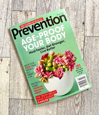 Prevention Magazine March 2024 - "AGE-PROOF YOUR BODY!" TO HEAL FASTER & MORE! | eBay