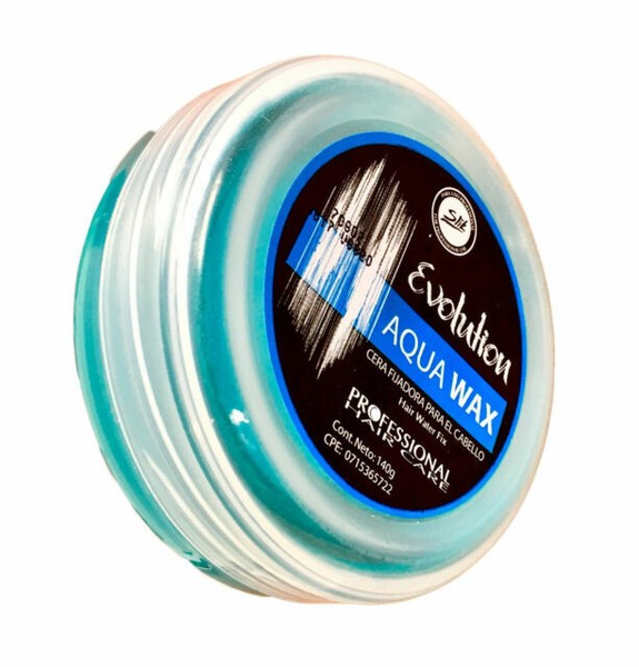 Cera Aqua Wax SLIK Styling GEL Anti Frizz Water Based Jar 140g ...