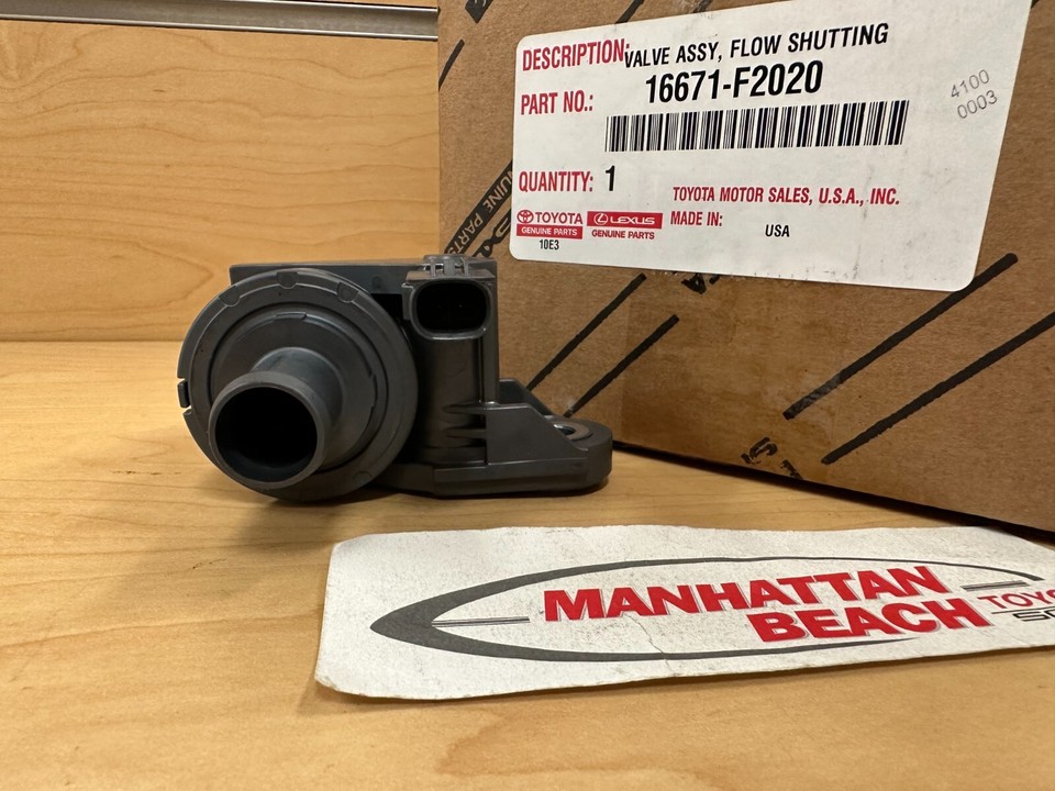 20-22 COROLLA 2.0L COOLANT FLOW CONTROL VALVE 16671-F2020 GENUINE ...
