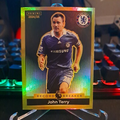 panini premier league 2024/25 stickers John Terry Record Breaker #341 ...