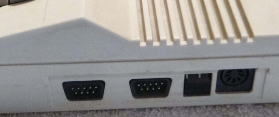 Commodore 64 Computer With Monitor TV Tables & Power Module & Floppy ...