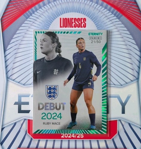 Panini Lionesses Eternity Ruby Mace Debut Trading Card Green Parallel DEB-15 | eBay