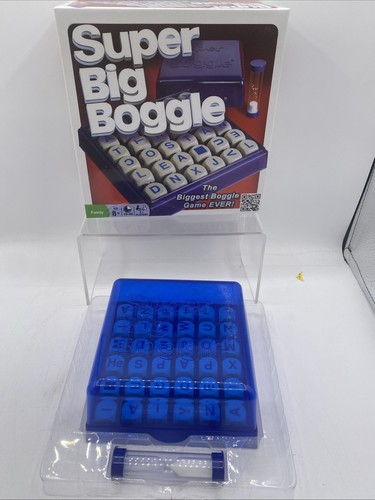 Super Big Boggle Game 6x6 Grid 36 Letter Cubes Complete With ...