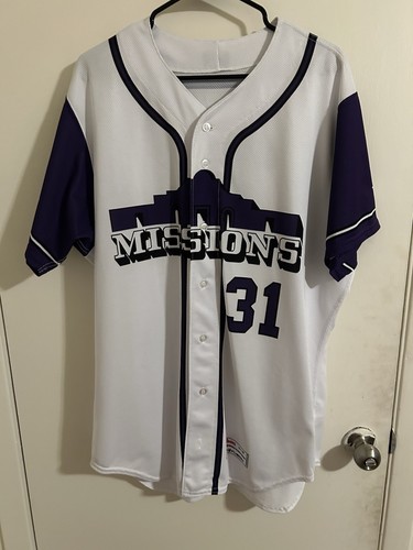 San Antonio Missions Baseball Jersey Game Used | eBay