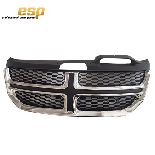 Bumper Grille W/ Chrome Trim Frame For 2011-2020 Dodge Journey ...