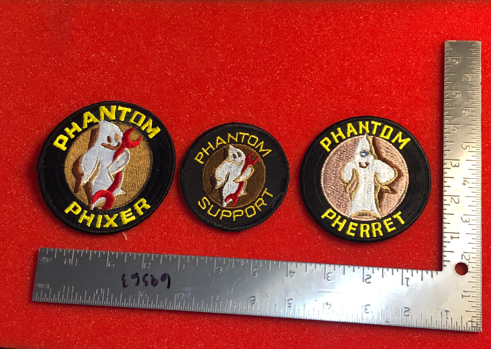 Original Vietnam US Navy Early Phantom Phixer Patches Lot of 3 | eBay