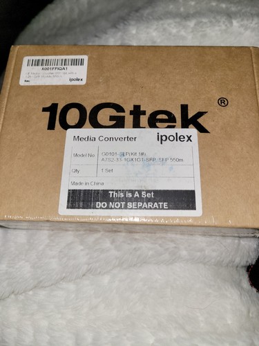 10gtek Media Converter Kit G0101 -SEP KIT 1# A7s2 | eBay