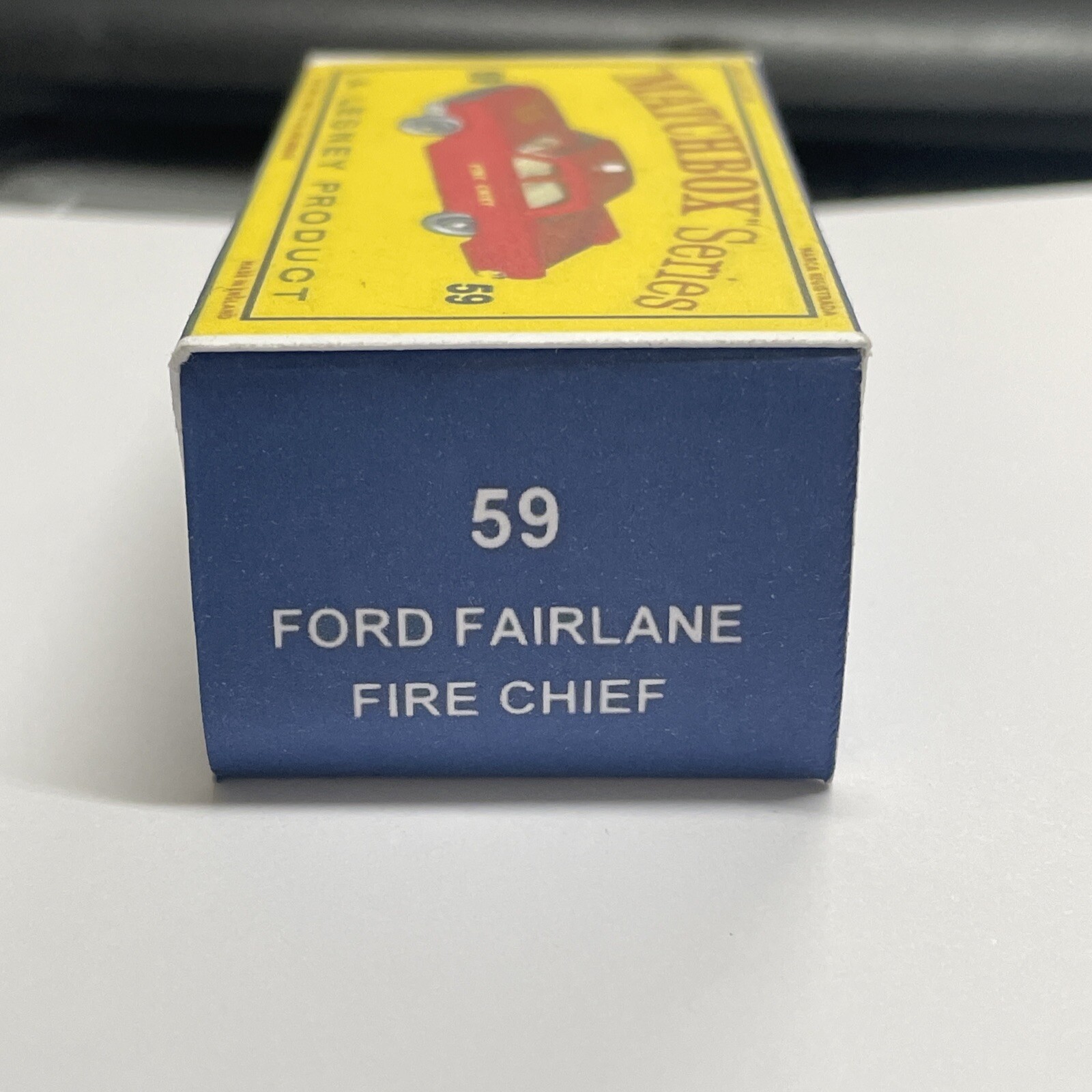 Matchbox Series Fire Chief No 59 Repro Box | eBay