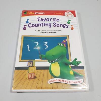 Baby Genius Favorite Counting Songs Musical Adventure Exploring Numbers ...